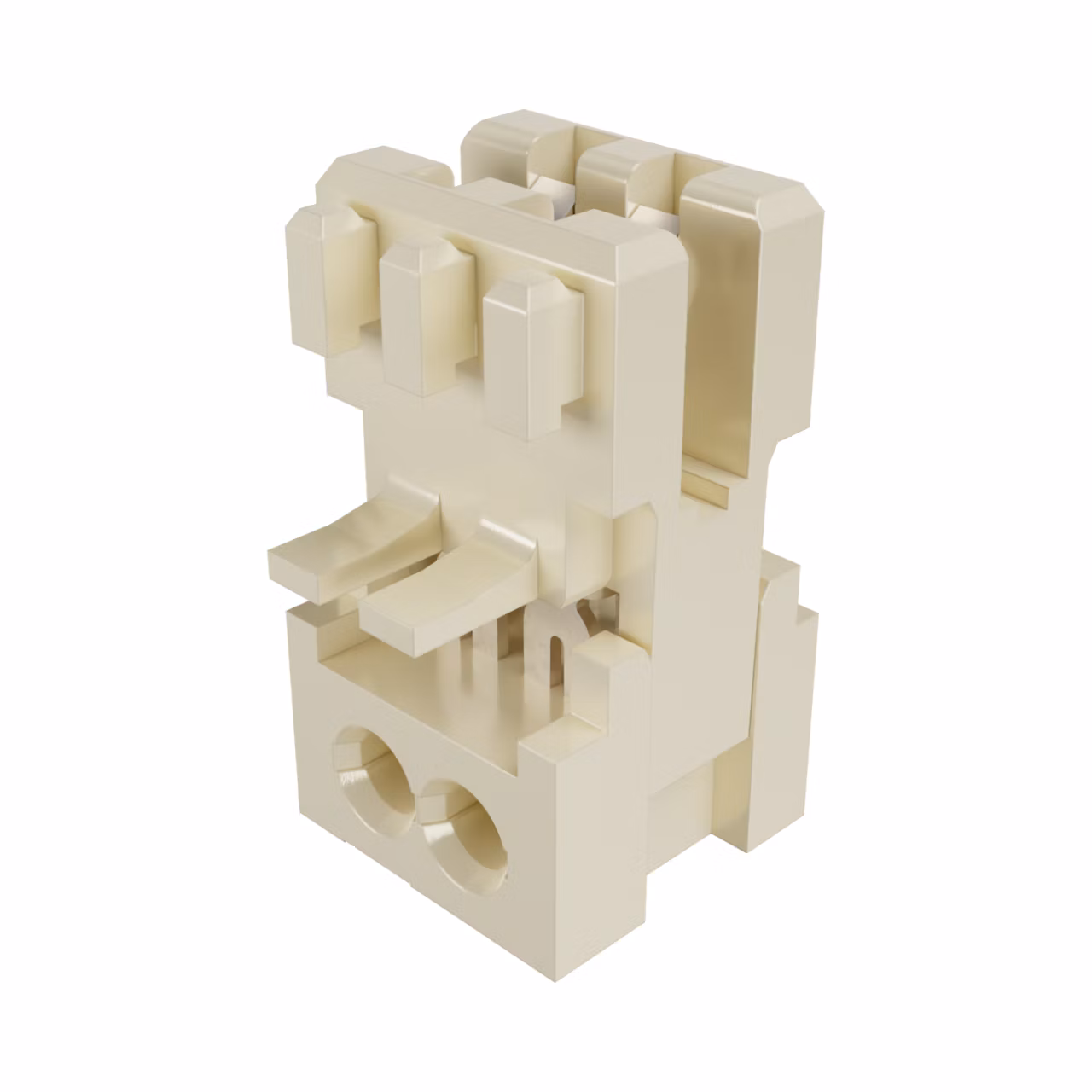 Appli-Mate RAST 2.5 Connector, 2.50mm Pitch, Female, 2 Circuits, No Position Keys Removed, Open Endwalls, Tin Plating for sale