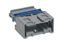 NSCC, Pin Connector Hybrid, Unsealed, 6 Circuits, Gray for sale