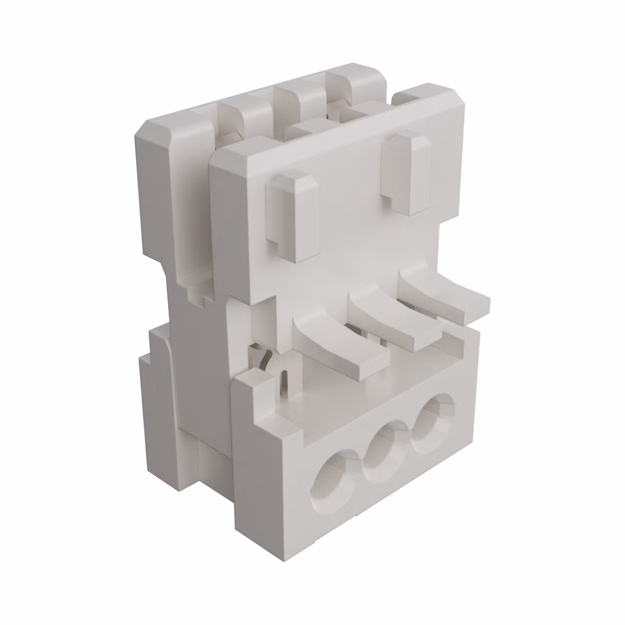 5.00mm Appli-Mate RAST 2.5 IDT Housing, Direct/Indirect, Female, 4 Circuits, Position Keys A, B, D, E, & G Removed