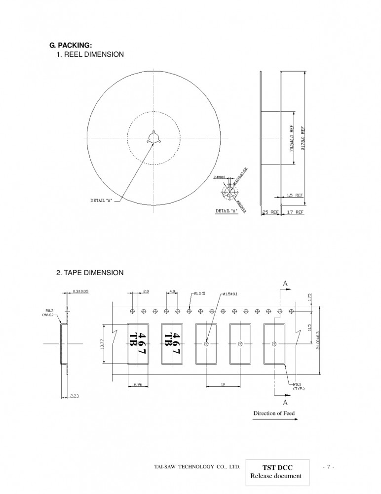 TB0467A datasheet page 7