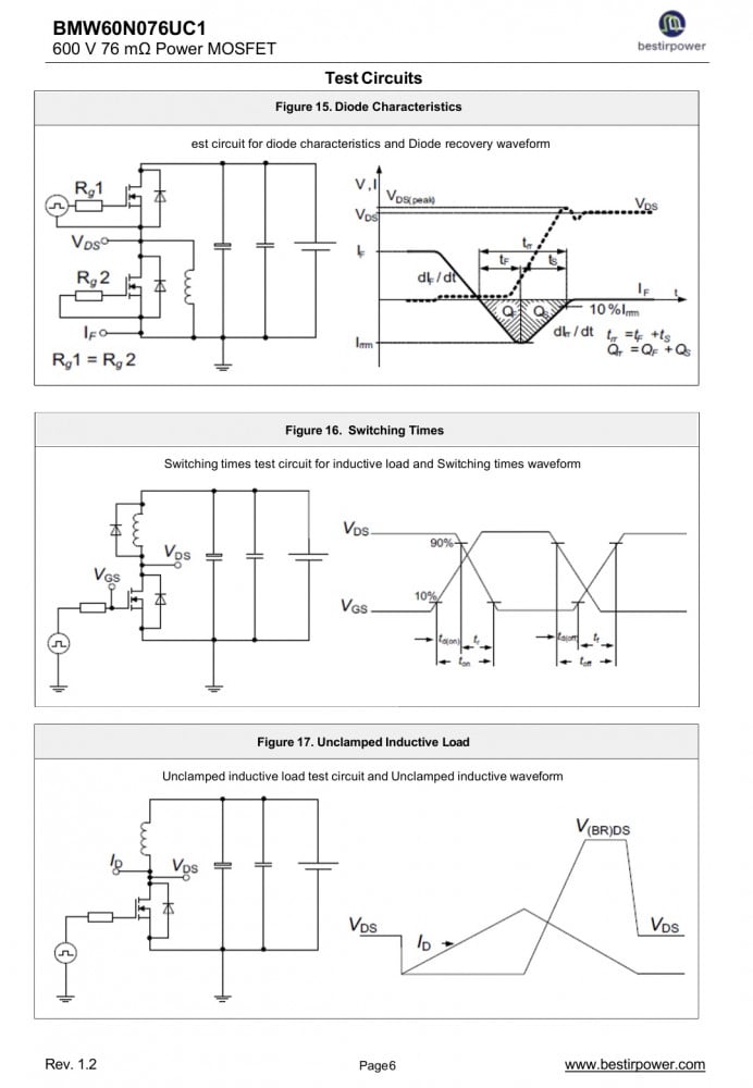 BMW60N076UC1 datasheet page 6