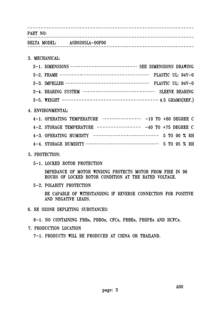 ASB0205LA-00F00 specification page 5