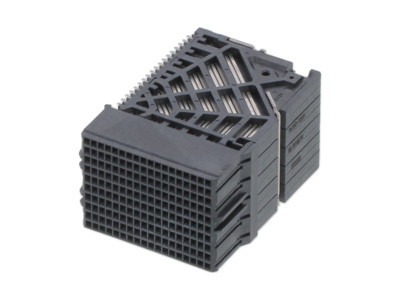 Impact 100 Ohm 6 Pair Right-Angle Daughtercard Receptacle, Unguided, 10 Columns, 180 Circuits, Plated Through Hole Dimension 0.39mm, Lead-Free for sale