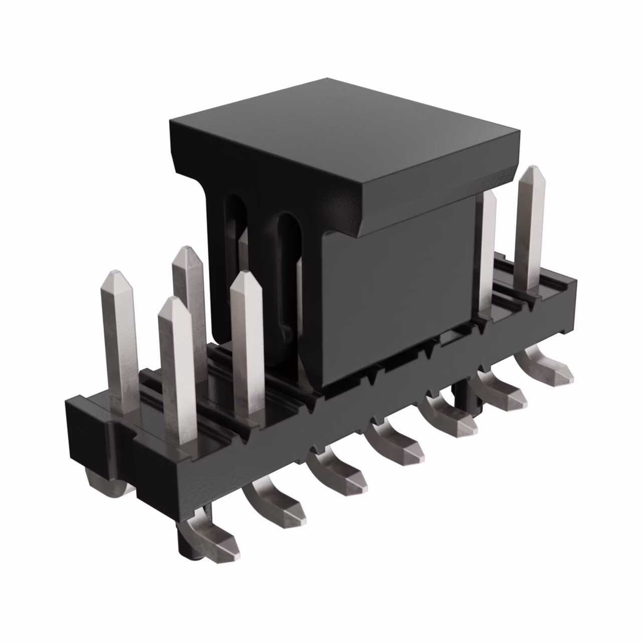 2.00mm Pitch Milli-Grid Header, Vertical, Through Hole, 14 Circuits, 0.38µm Gold (Au) Plating, Mating Pin Length 8.50mm, Tail Length 2.60mm, Tray, Lead-Free
