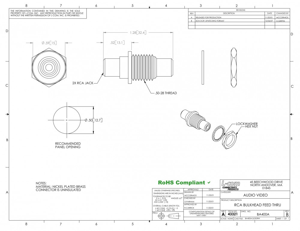 L-com BA400A technical document
