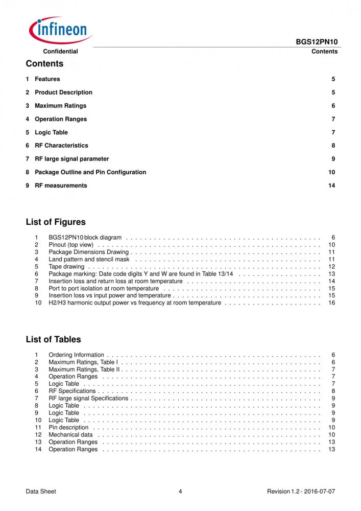 BGS12PN10 datasheet page 4