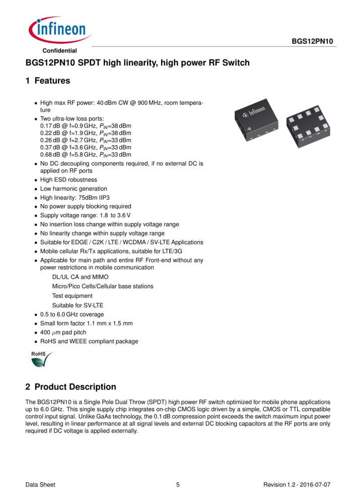 BGS12PN10 datasheet page 5