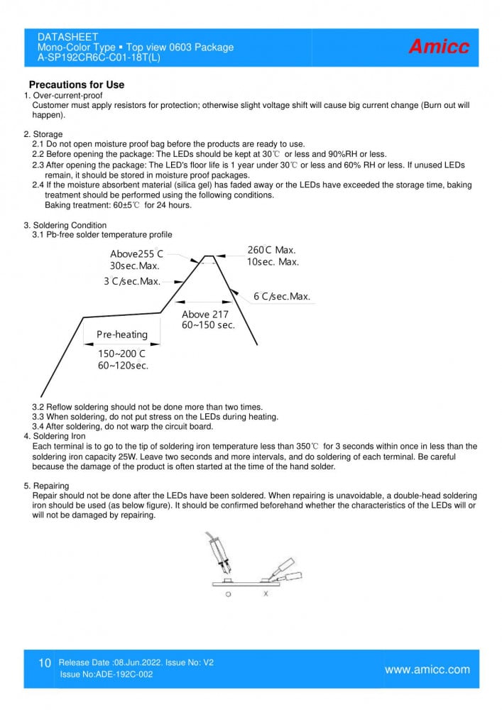 A-SP192CR6C-C01-18T(L) datasheet page 10