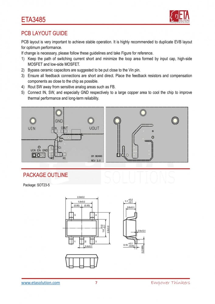 ETA3485S2F datasheet page 7