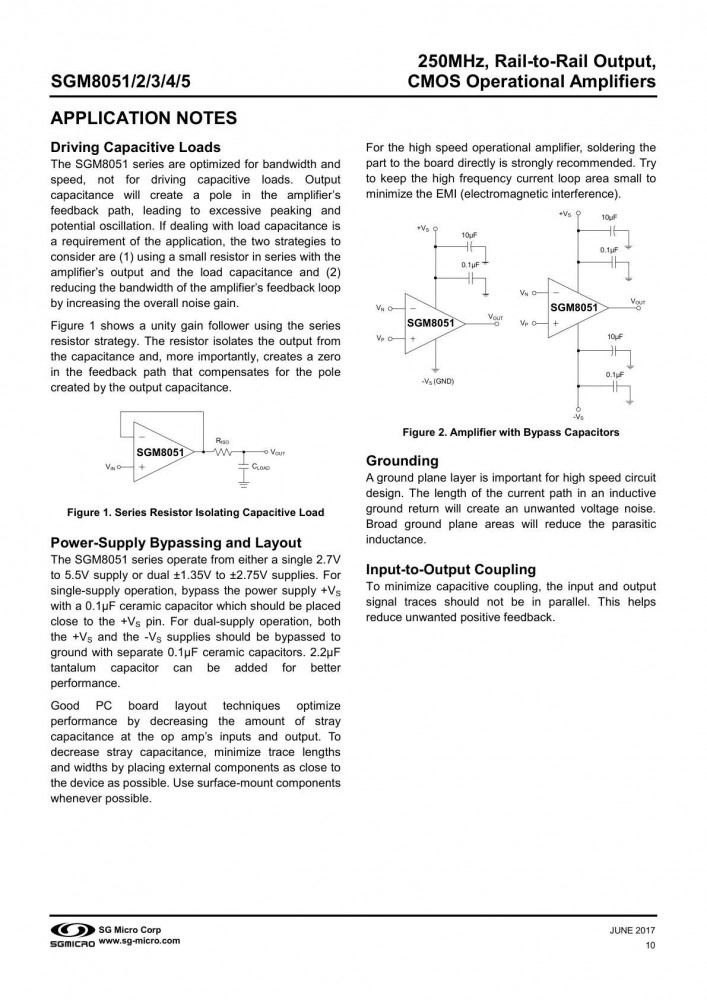 SGM8052XS/TR datasheet page 10