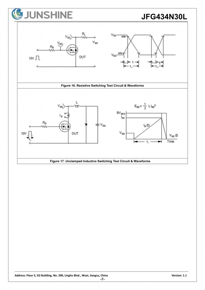 JFG434N30L datasheet page 7