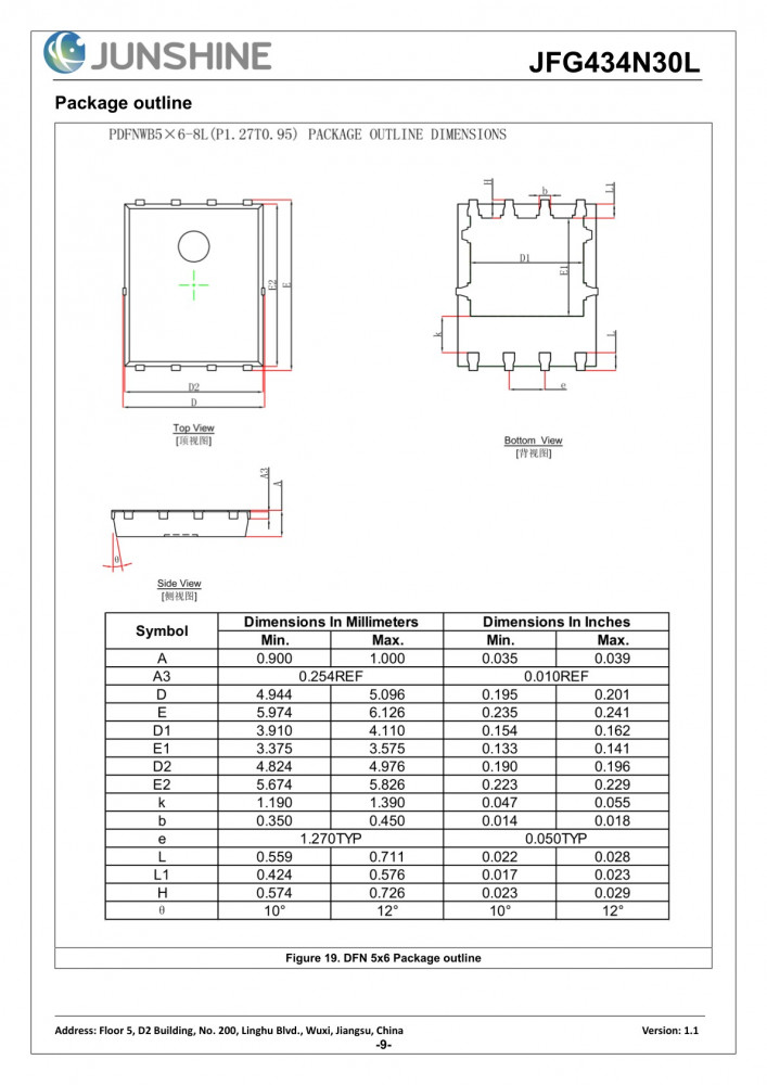 JFG434N30L datasheet page 9