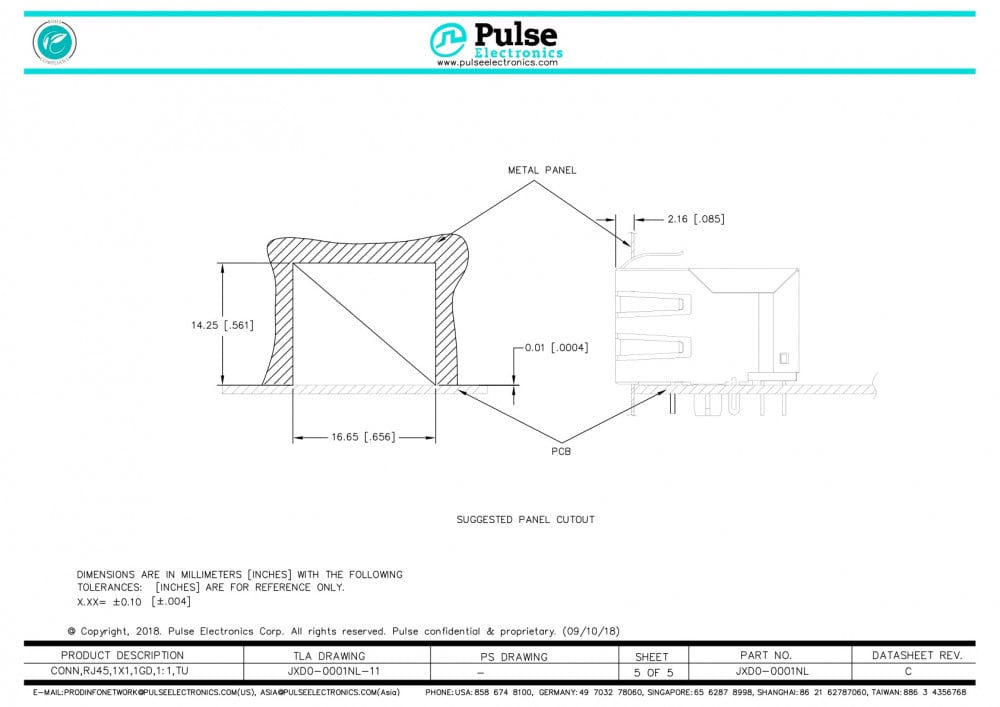 JXD0-0001NL datasheet page 5