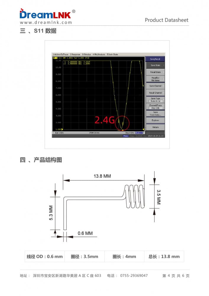 DL-T021-2.4GW datasheet page 4