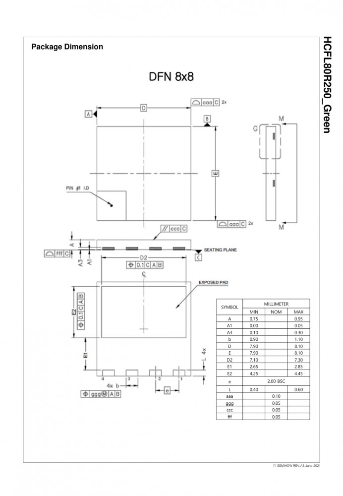 HCFL80R250 datasheet page 7