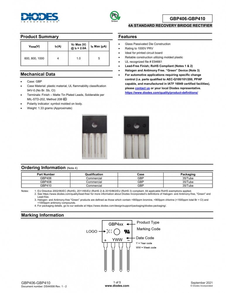 GBP408_HF datasheet page 1