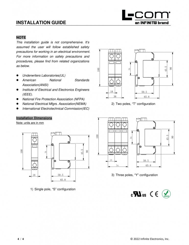 I2R-T2DC series technical document page 4
