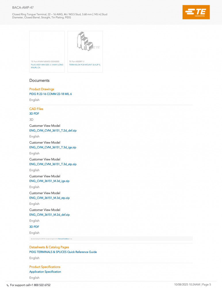 BACA-AMP-47 technical document page 5