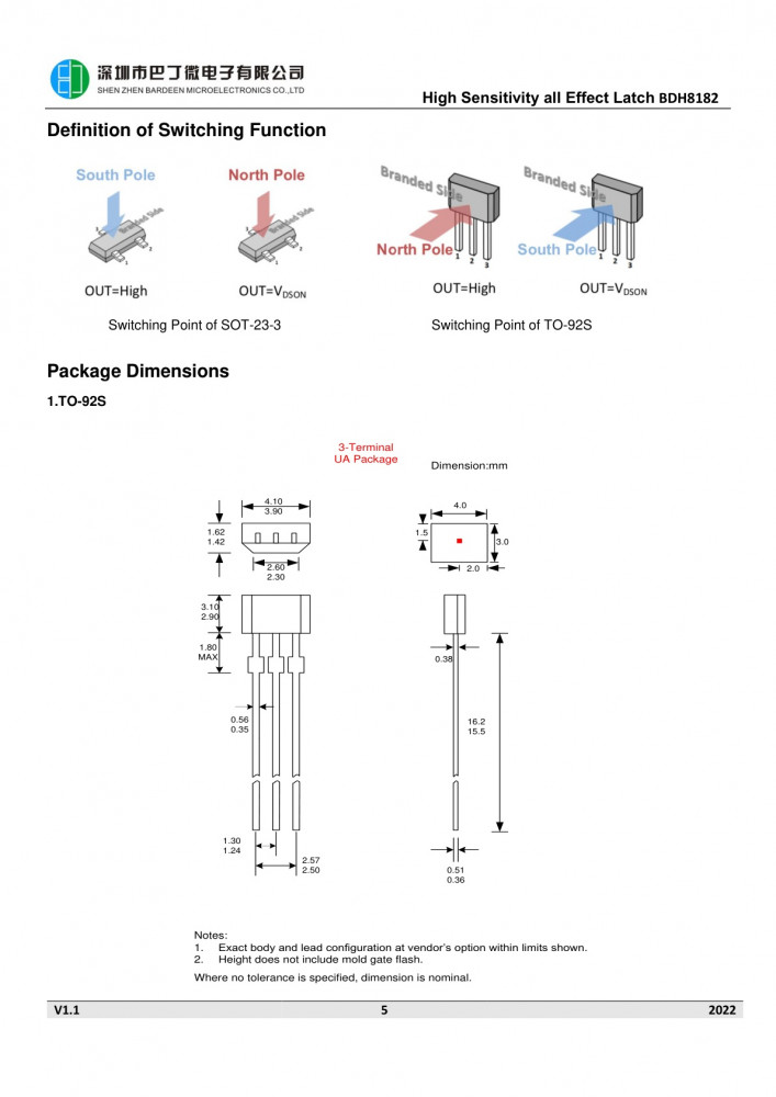 BDH8182 datasheet page 5