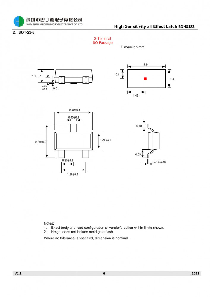 BDH8182 datasheet page 6