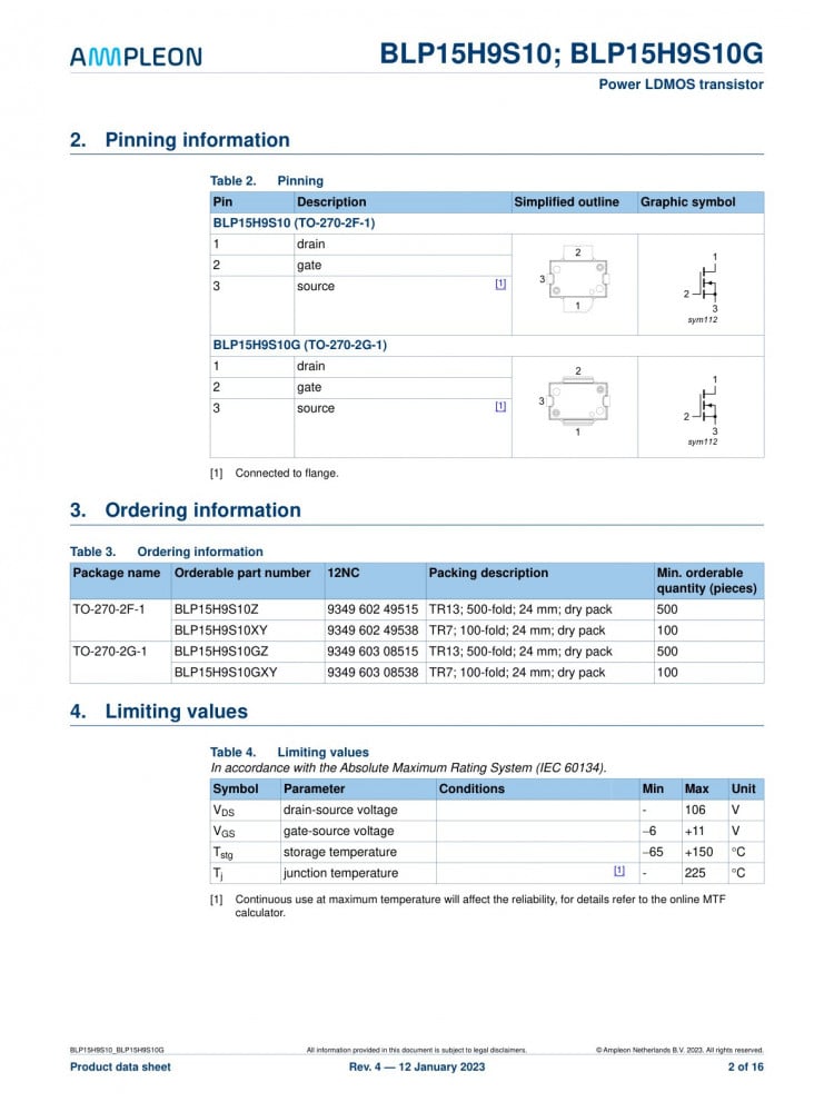 BLP15H9S10XY datasheet page 2