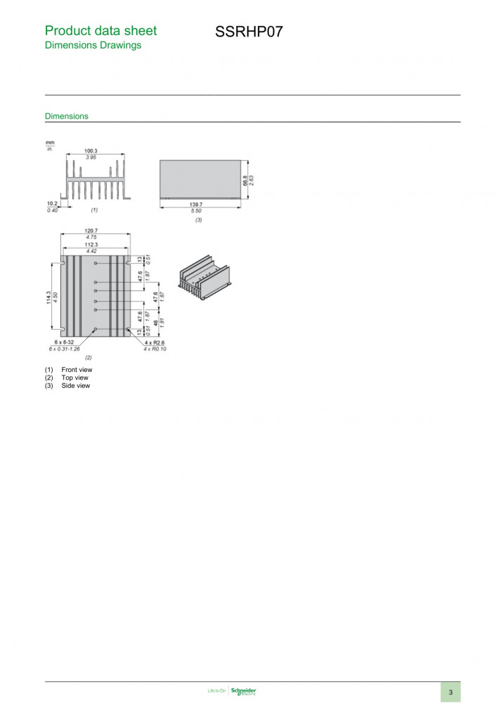 SSRHP07 technical documentation page 3