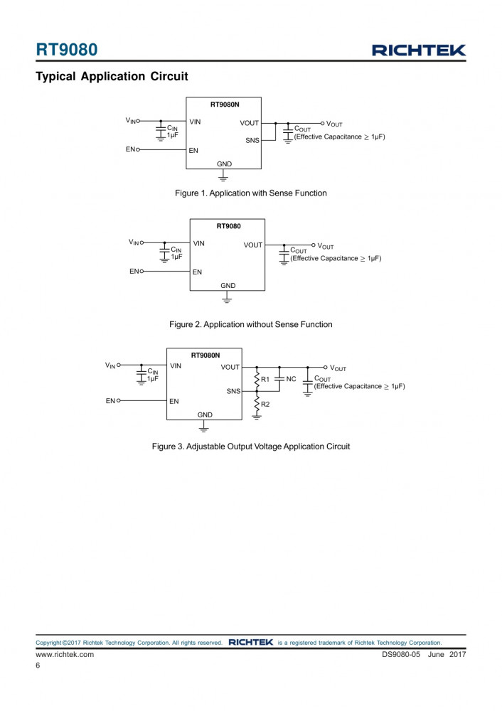 RT9080 datasheet page 6
