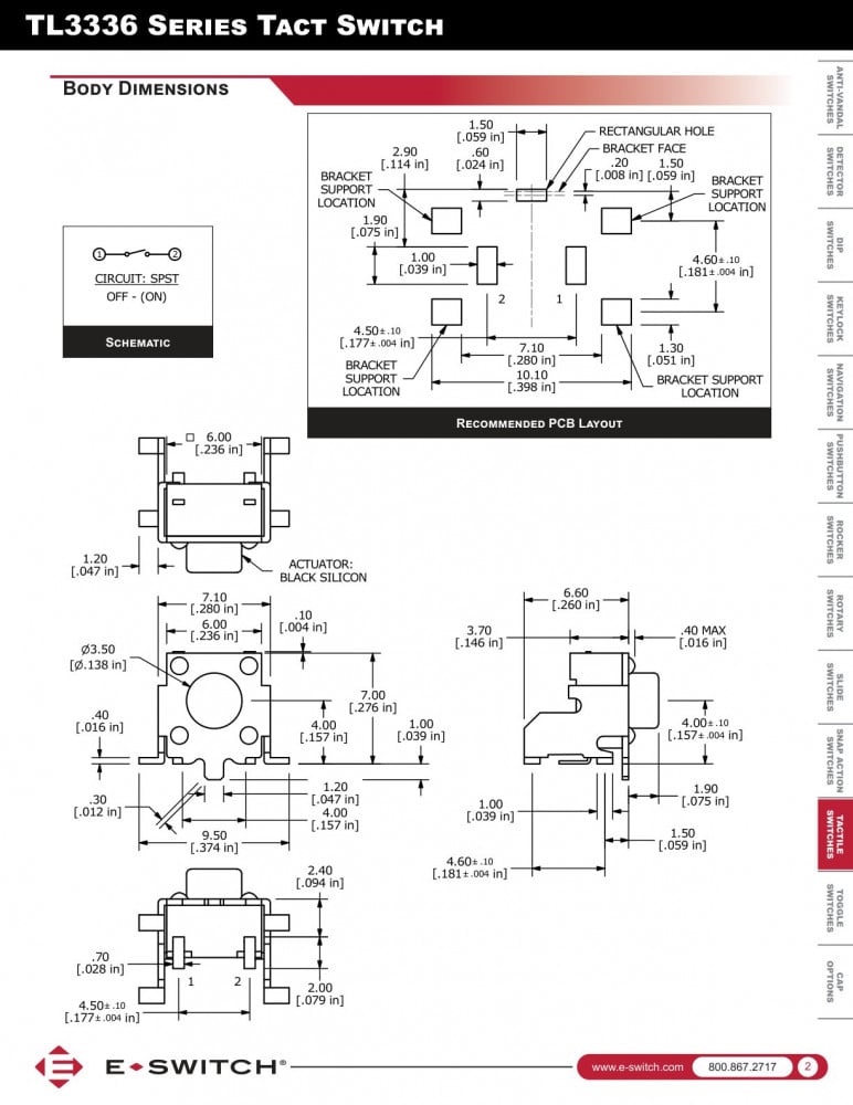 TL3336AF160Q datasheet page 2