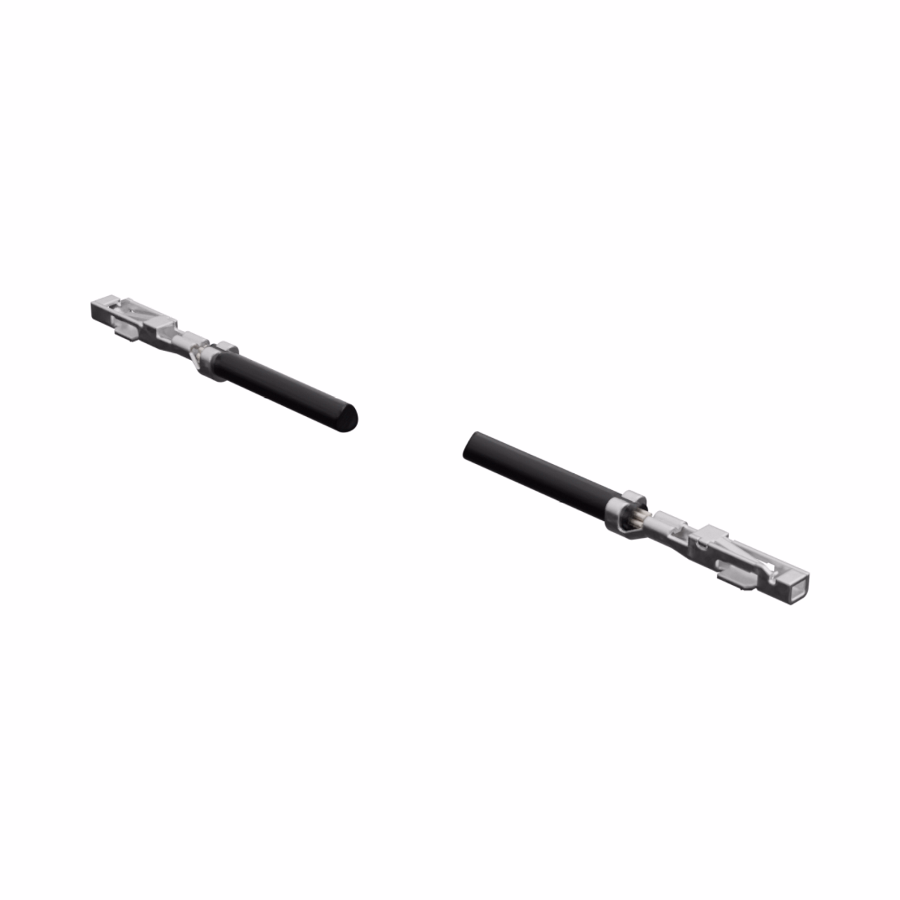 Pre-Crimped Lead iGrid Female-to-iGrid Female, Tin (Sn) Plating, 225.00mm Length, 22 AWG, Black for sale