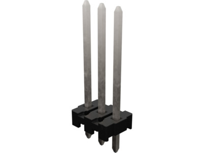 KK 396 Breakaway Header, Vertical, 3 Circuits, Matte Tin (Sn) Plating, Pin Length 28.58mm (1.125