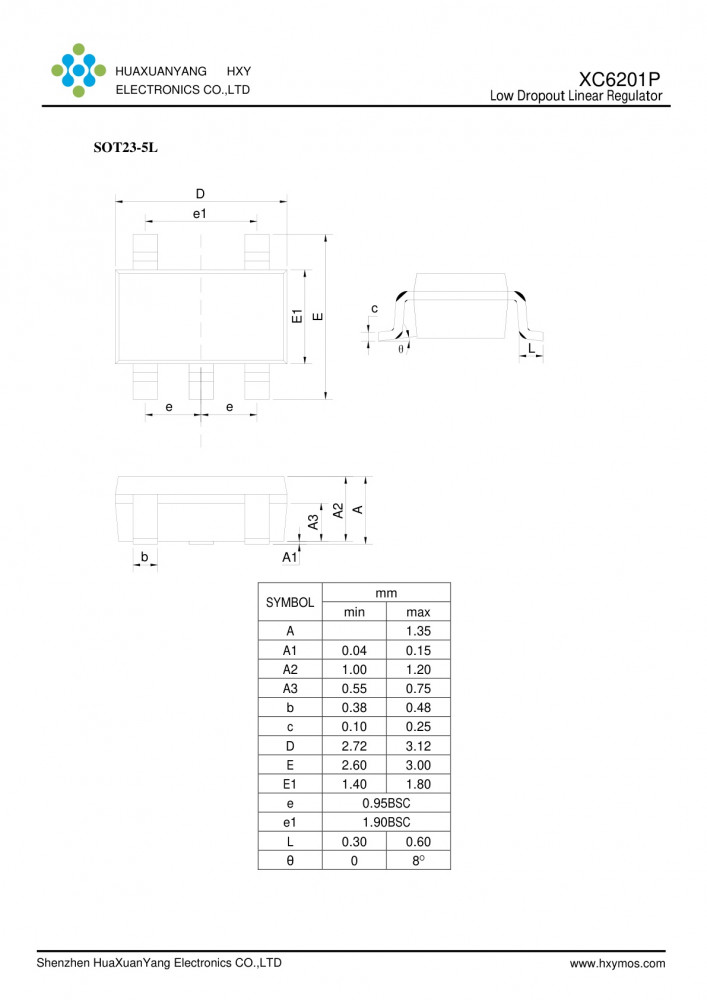 XC6201P series datasheet page 7