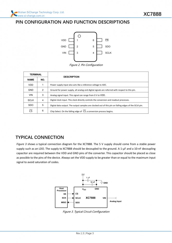 XC7888 datasheet page 3
