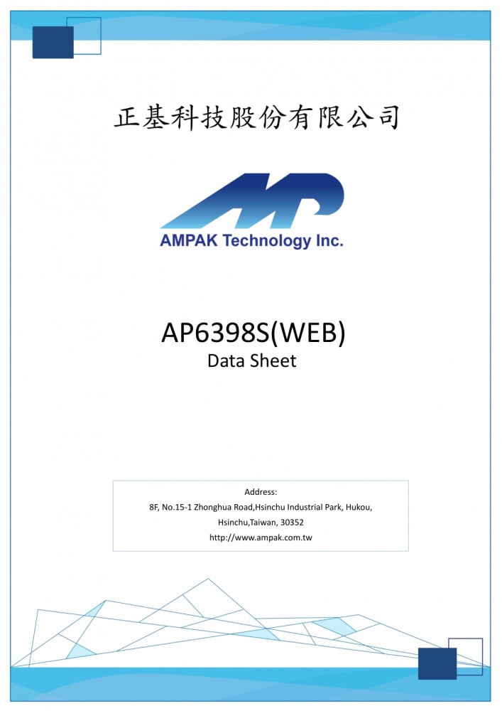 AP6398S datasheet page 2