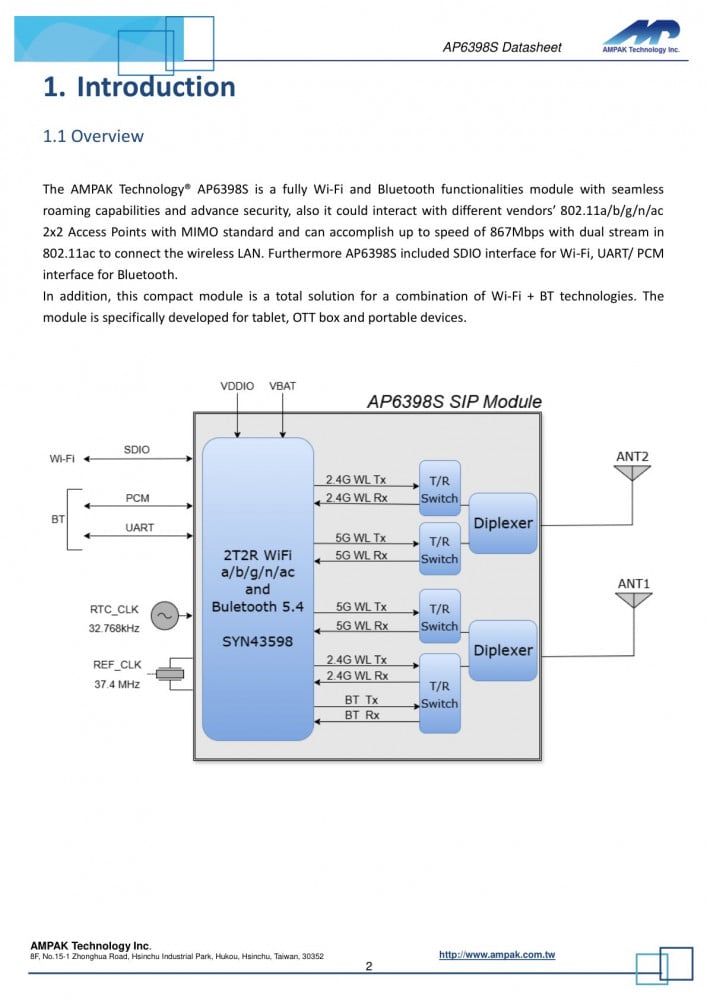 AP6398S datasheet page 5