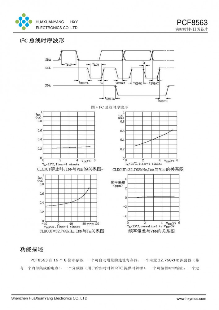 PCF8563-HXY datasheet page 5