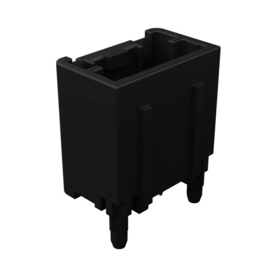 Mini50 Unsealed Vertical Header, UL 94 HB, Single Row, 4 Circuit, Polarization Option A, Black, Tube for sale