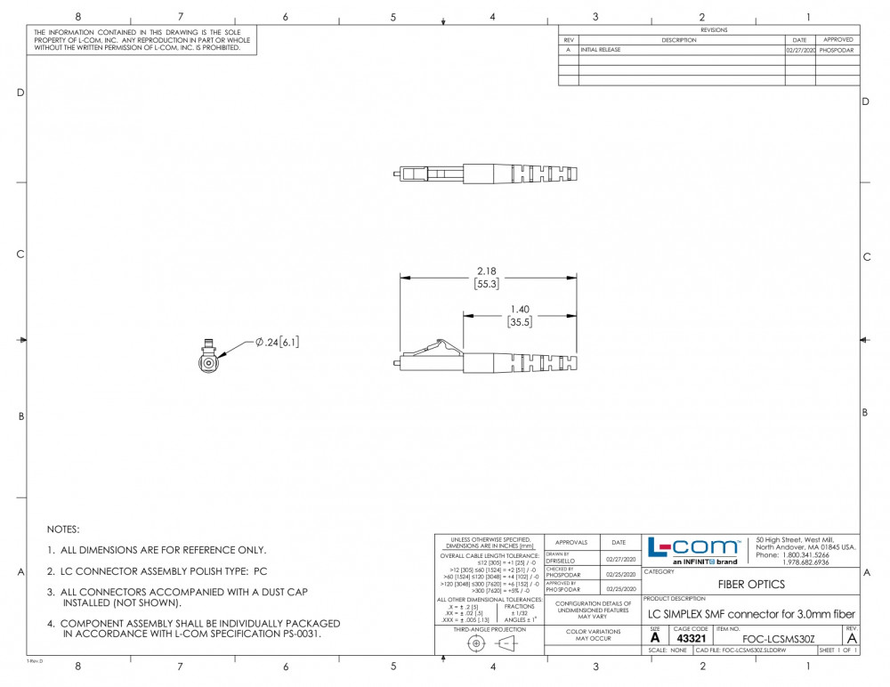FOC-LCSMS30Z technical document preview