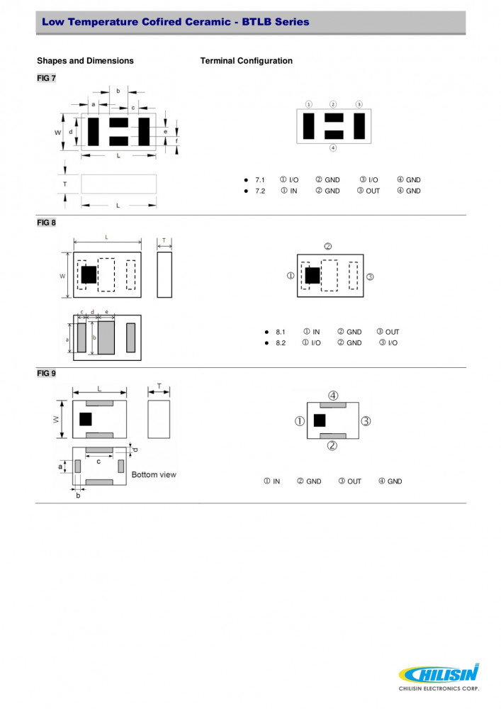 Chilisin BTLB datasheet page 3