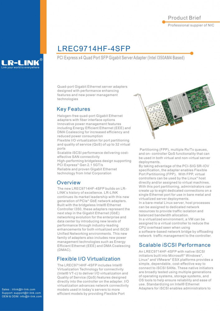 Product document page 1
