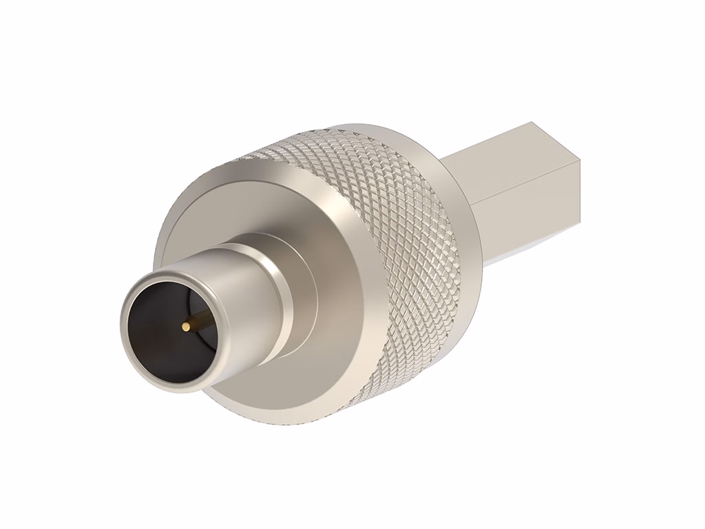 SMP Plug-to-SMP Jack Adapter Assembly, 9.75mm Length, Tape and Reel
