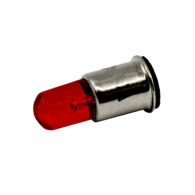 LED Lamp T-1 3/4 Flange Red 2V for sale