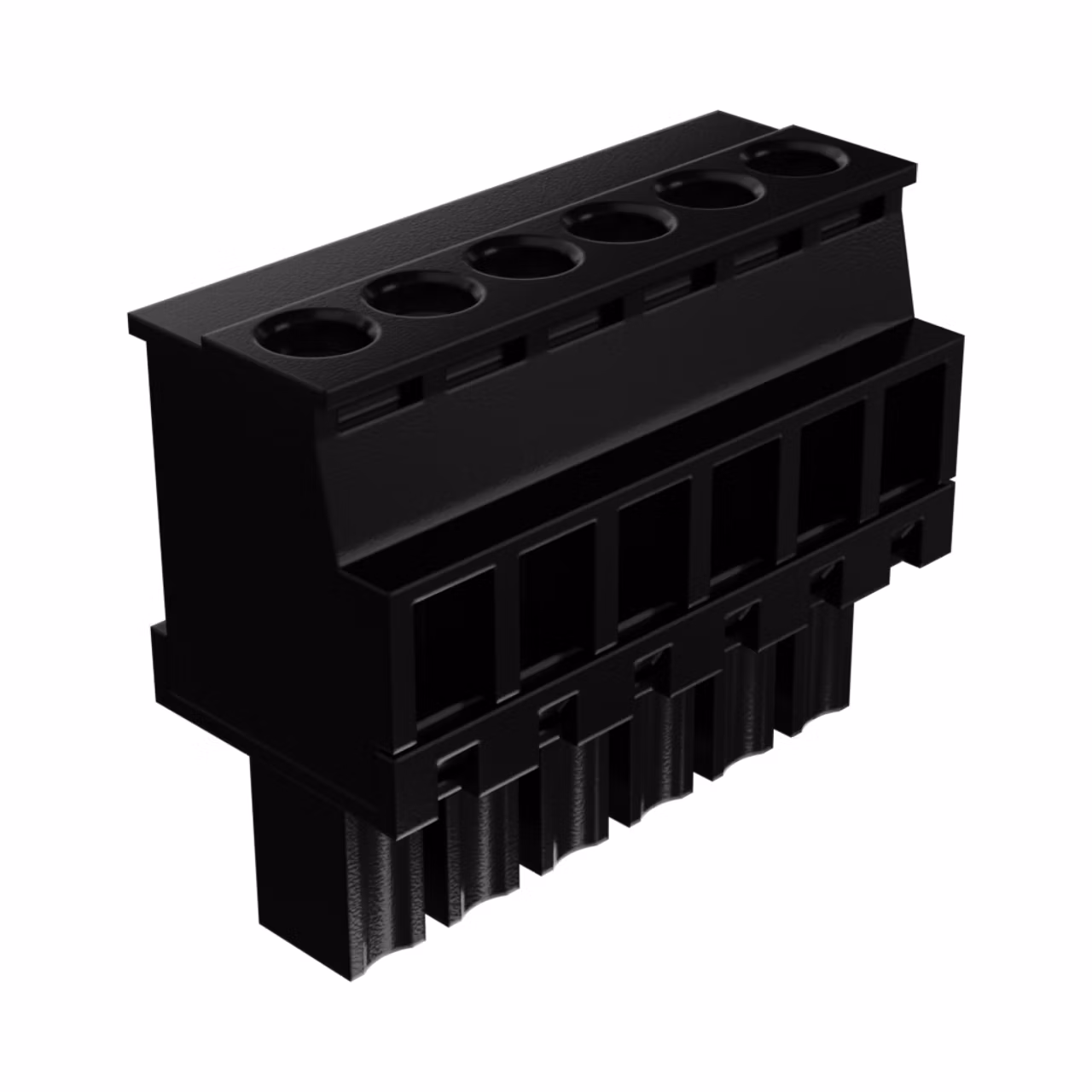 3.81mm Pitch Eurostyle Vertical Plug, Rear Wire Entry, 6 Circuits for sale