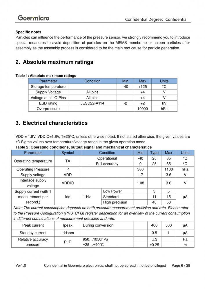 SPL07-006 datasheet page 6