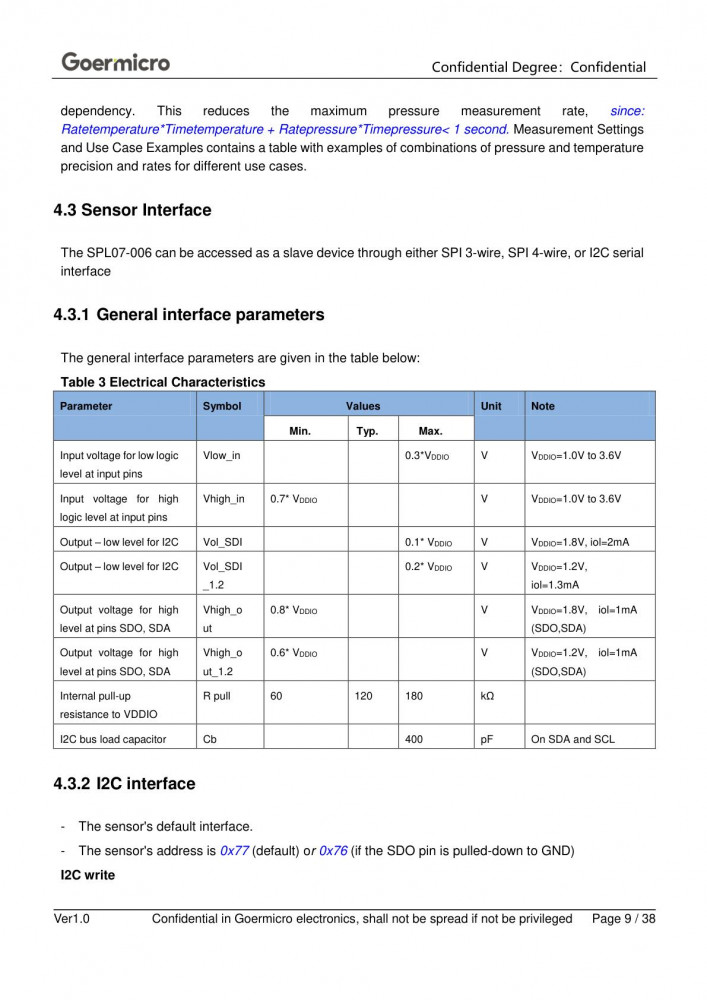 SPL07-006 datasheet page 9