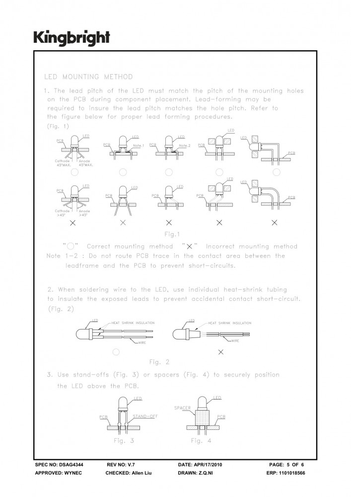 L-7104QBC-G datasheet page 5