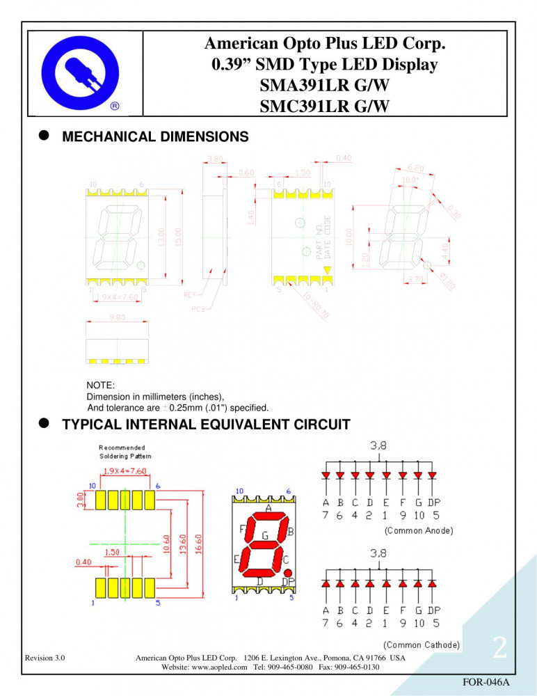 SMC391LR datasheet page 2