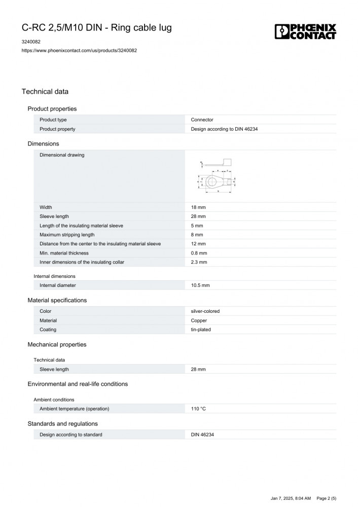 Phoenix Contact 3240082 product document page 2
