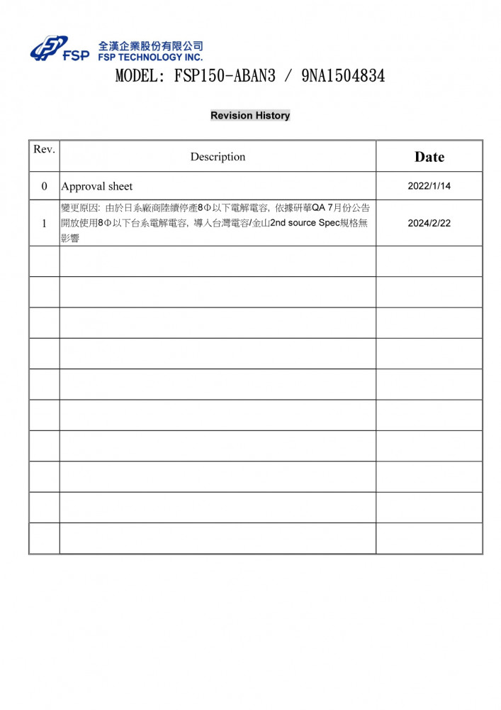 Product document page 2