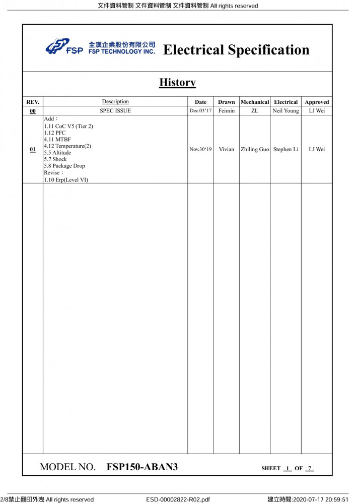 Product document page 4