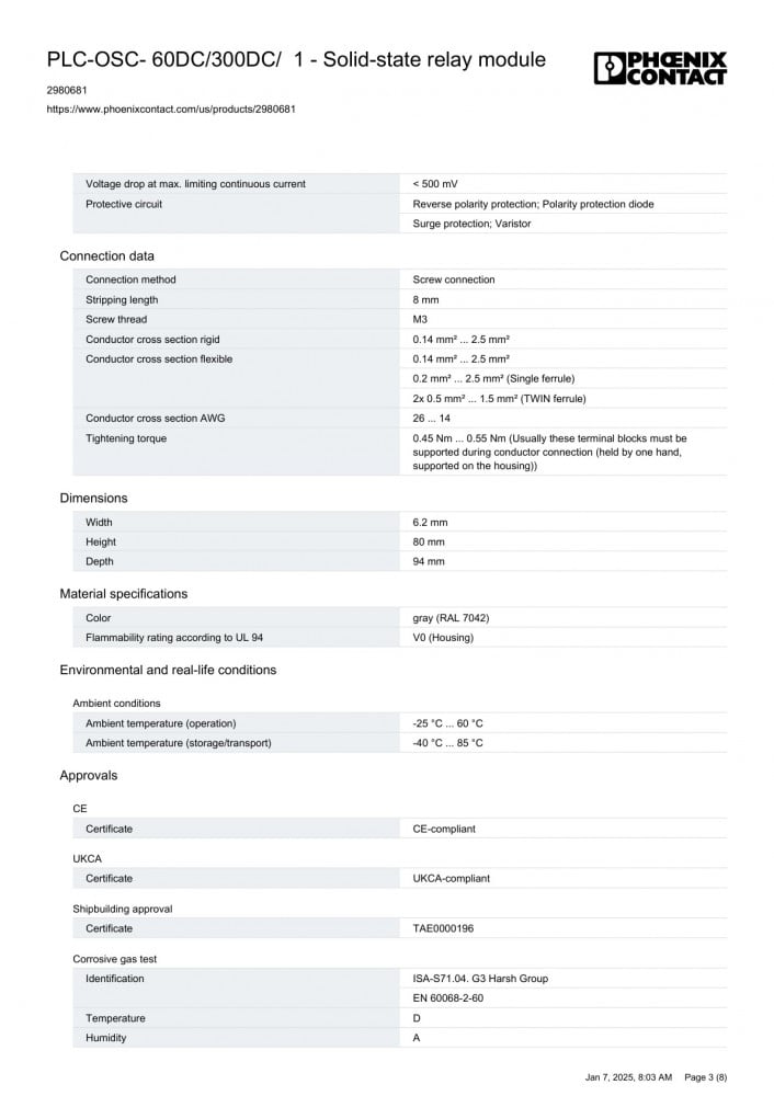 Phoenix Contact 2980681 documentation page 3